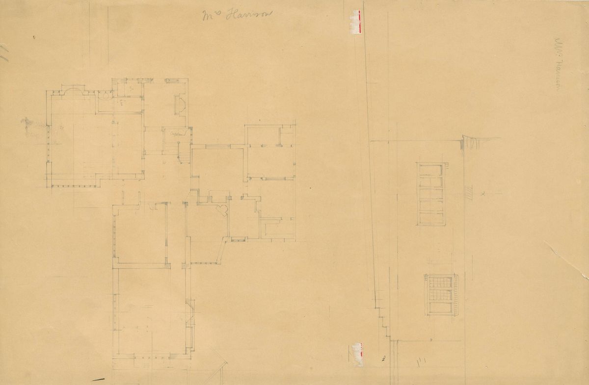 Design for Kemnal, Grayswood Road, Haslemere, Surrey: drawings of floor ...