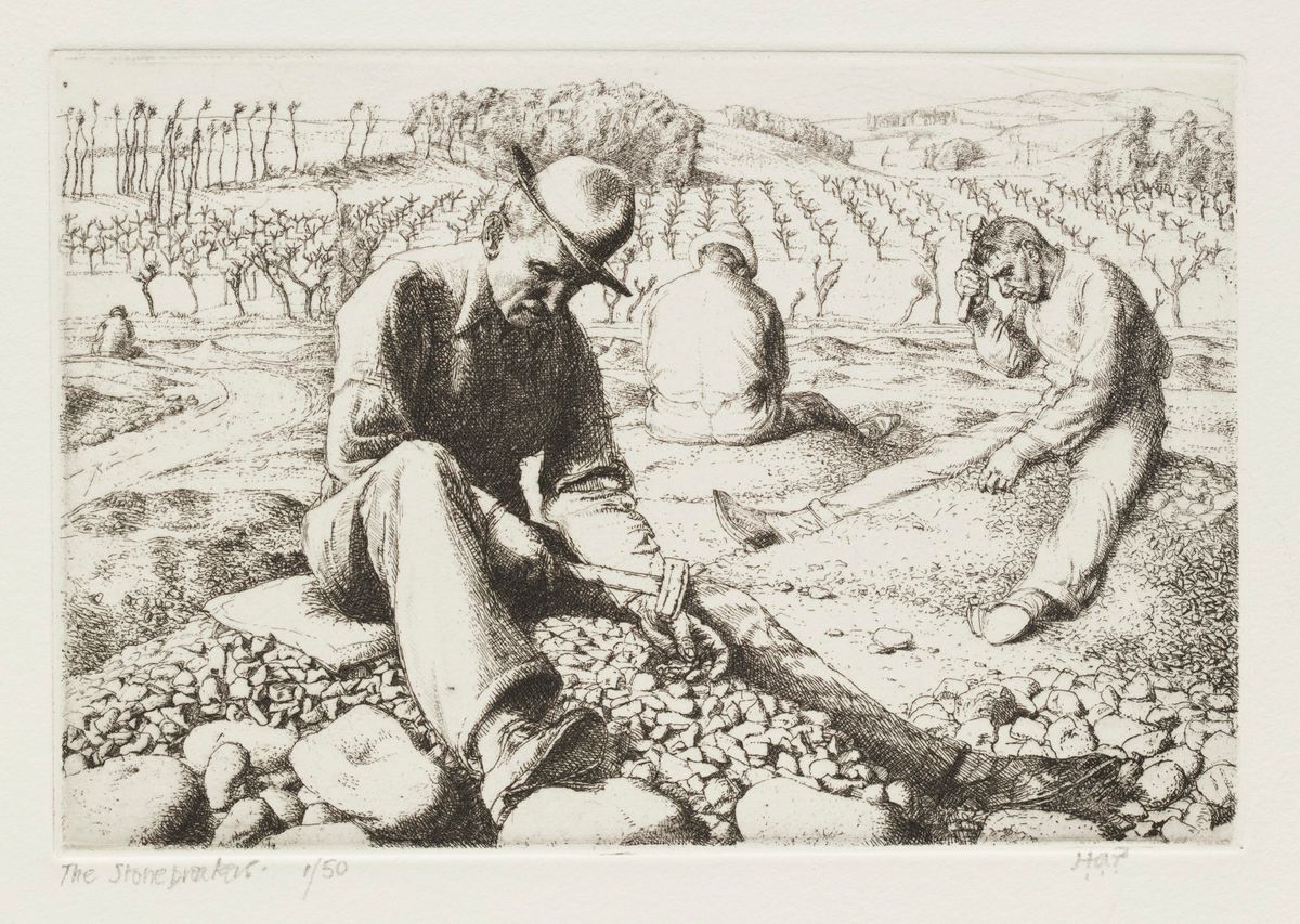 The Stonebreakers | Works of Art | RA Collection | Royal Academy of Arts