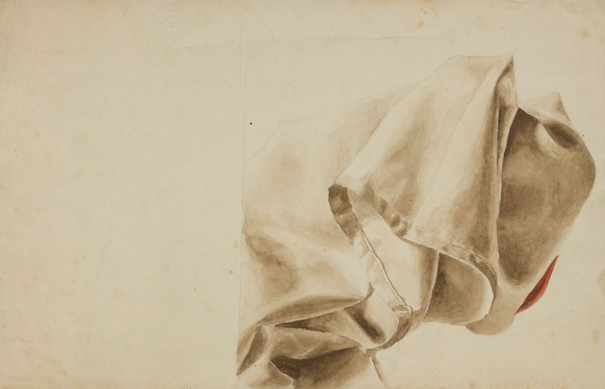A drapery study | Works of Art | RA Collection | Royal Academy of Arts