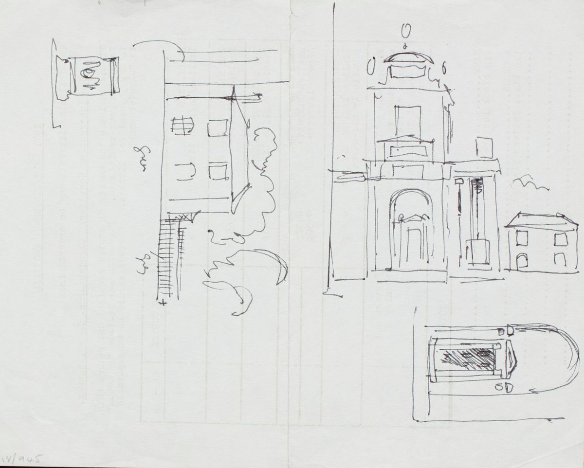 Sketch of a Church | Works of Art | RA Collection | Royal Academy of Arts