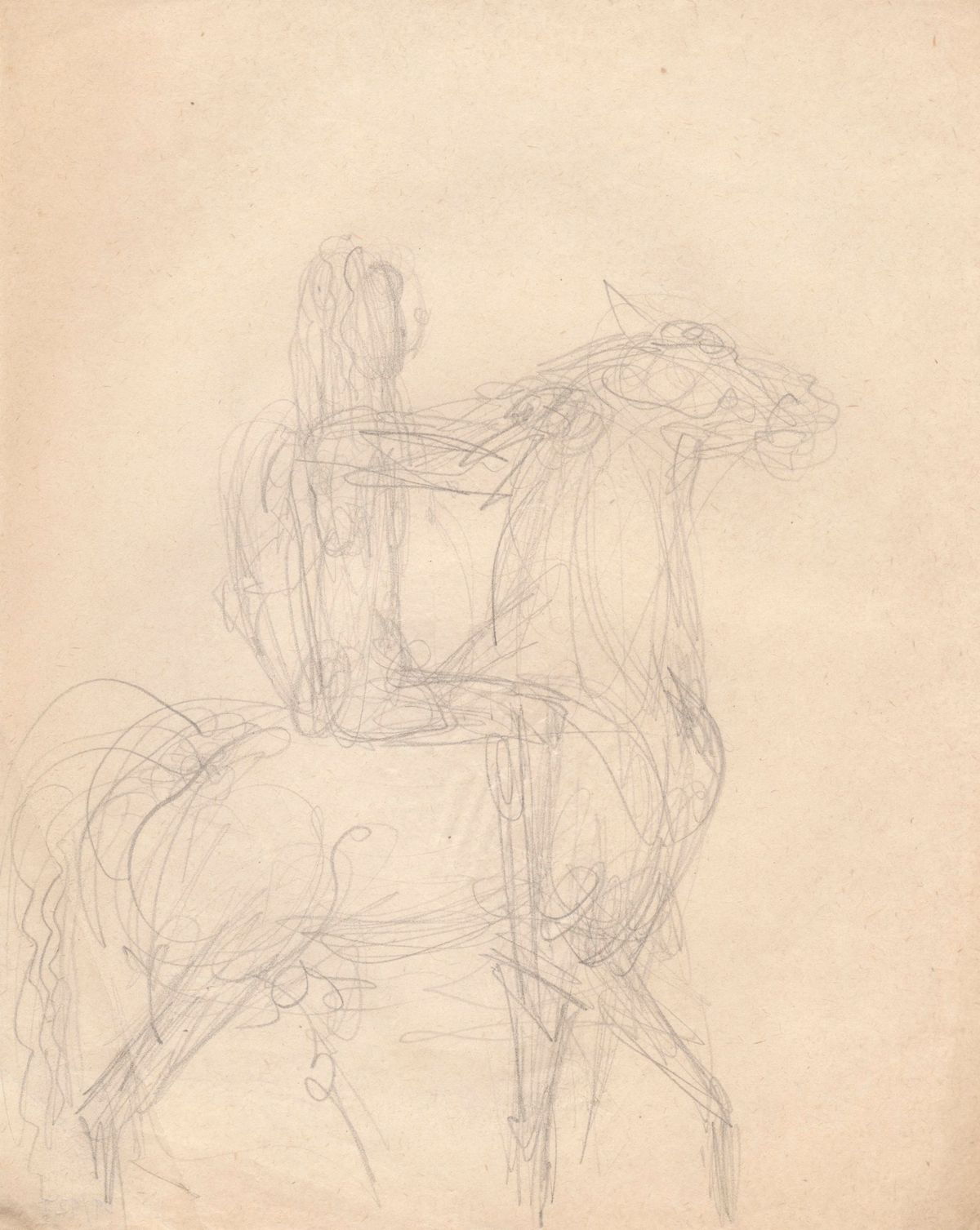 Drawing for 'Kronos' | Works of Art | RA Collection | Royal Academy of Arts