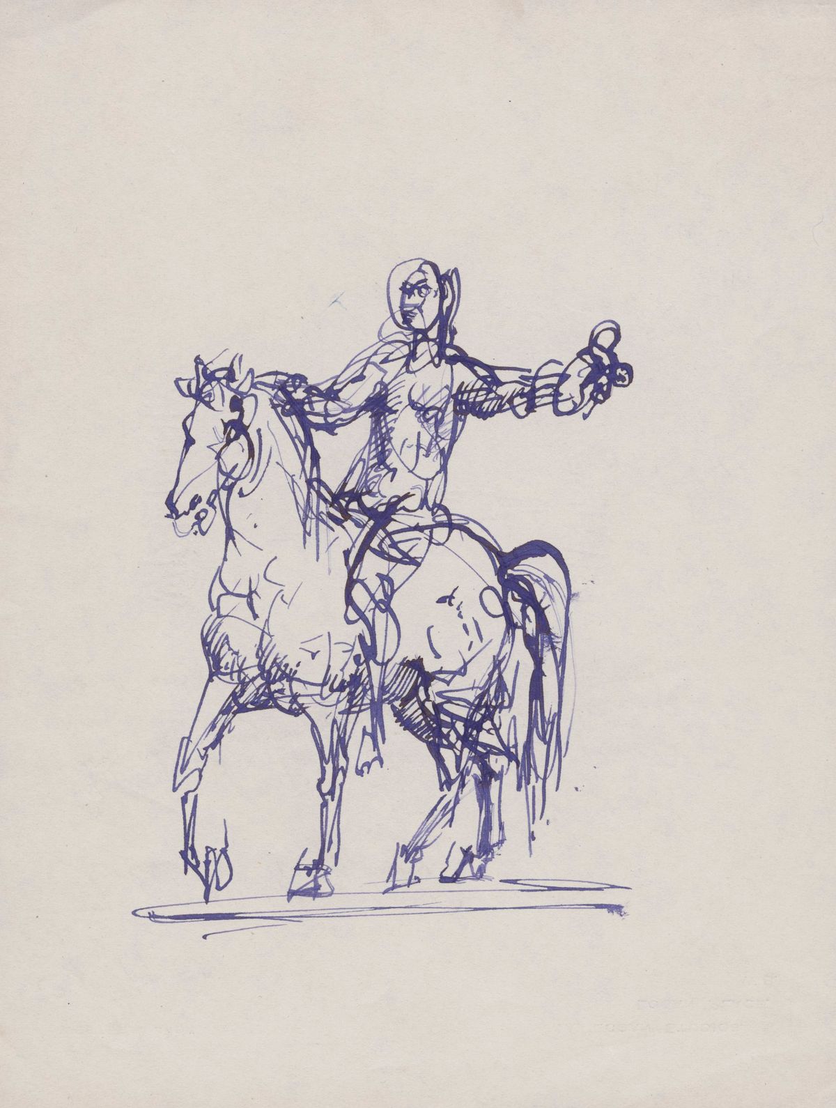 Drawing for 'Kronos' | Works of Art | RA Collection | Royal Academy of Arts