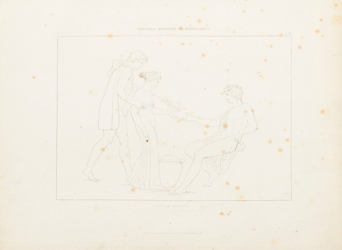 Pandora brought to Epimetheus. | Works of Art | RA Collection | Royal ...