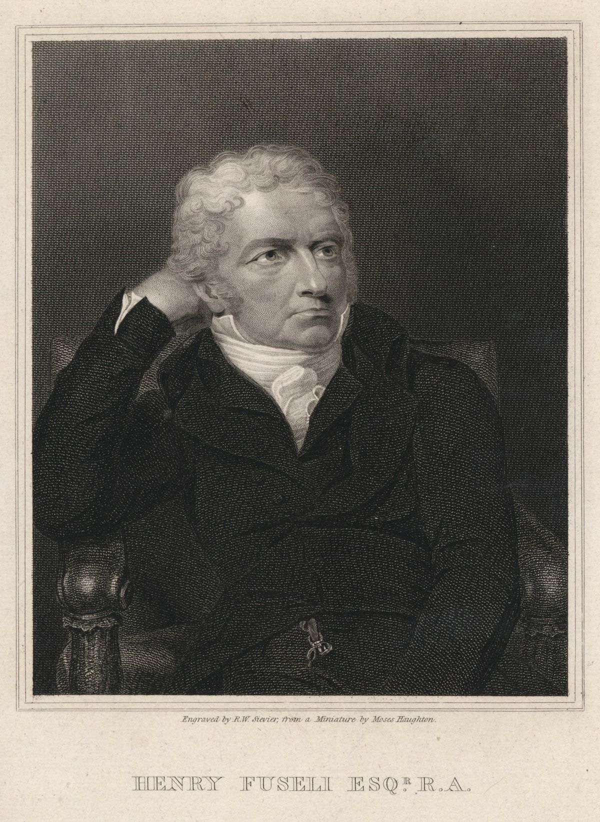 Portrait of Henry Fuseli RA | Works of Art | RA Collection | Royal ...