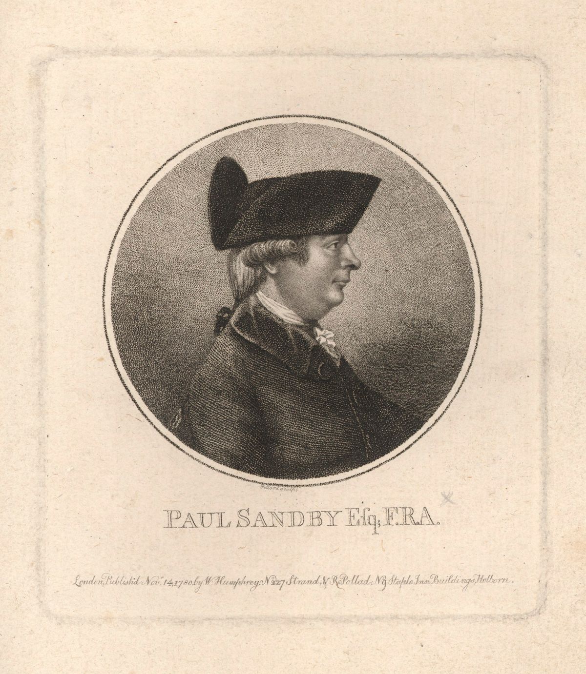Portrait of Paul Sandby RA | Works of Art | RA Collection | Royal ...