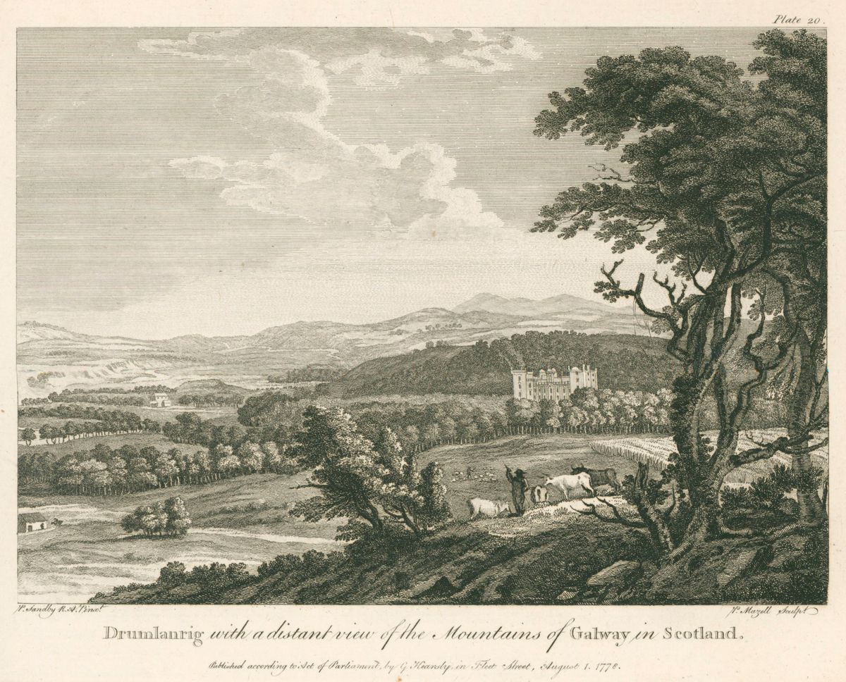 View of Drumlanrig | Works of Art | RA Collection | Royal Academy of Arts