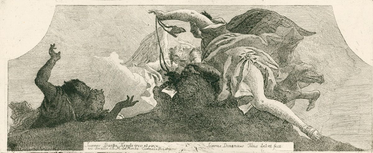 An angel carrying a scapular | Works of Art | RA Collection | Royal ...